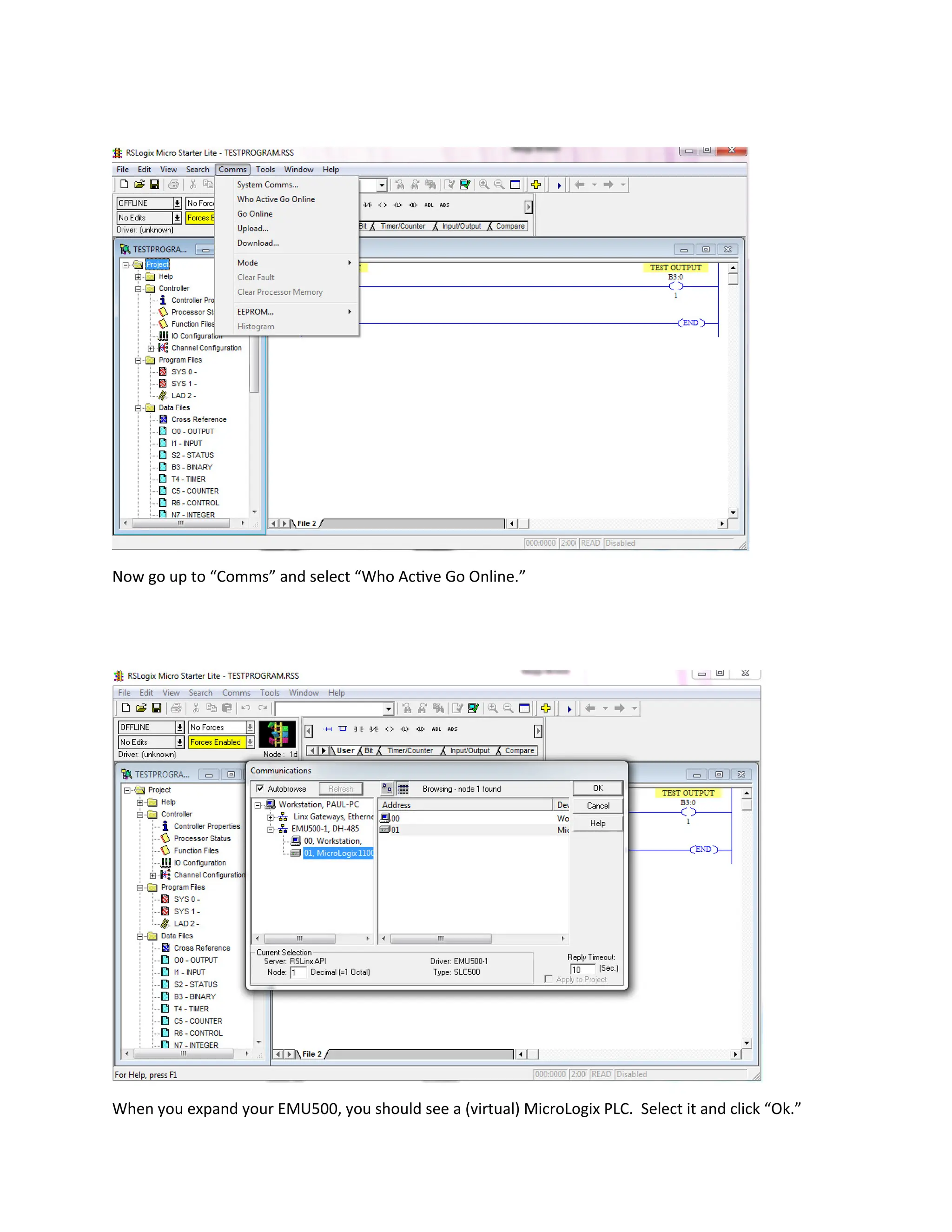 PLC_procedure, installing RX-LOGIX for PLC ladder logic simulation | PDF