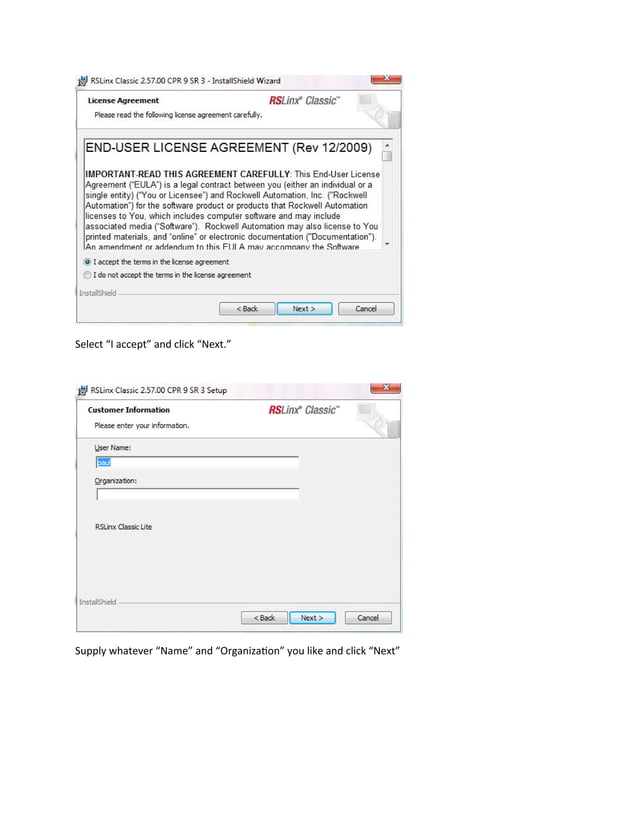 PLC_procedure, installing RX-LOGIX for PLC ladder logic simulation | PDF
