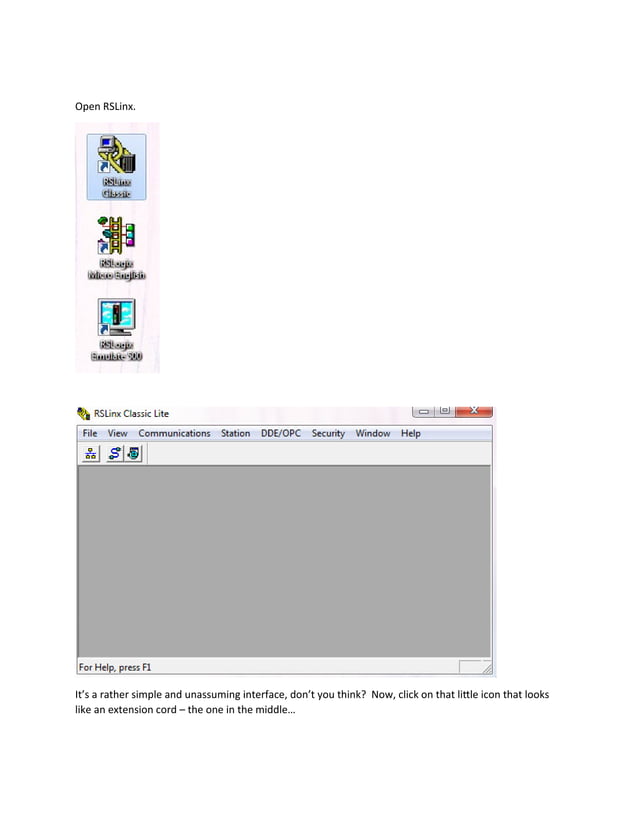PLC_procedure, installing RX-LOGIX for PLC ladder logic simulation | PDF