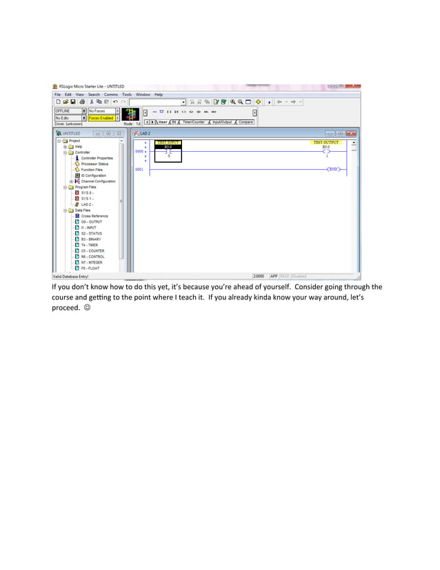 PLC_procedure, installing RX-LOGIX for PLC ladder logic simulation | PDF