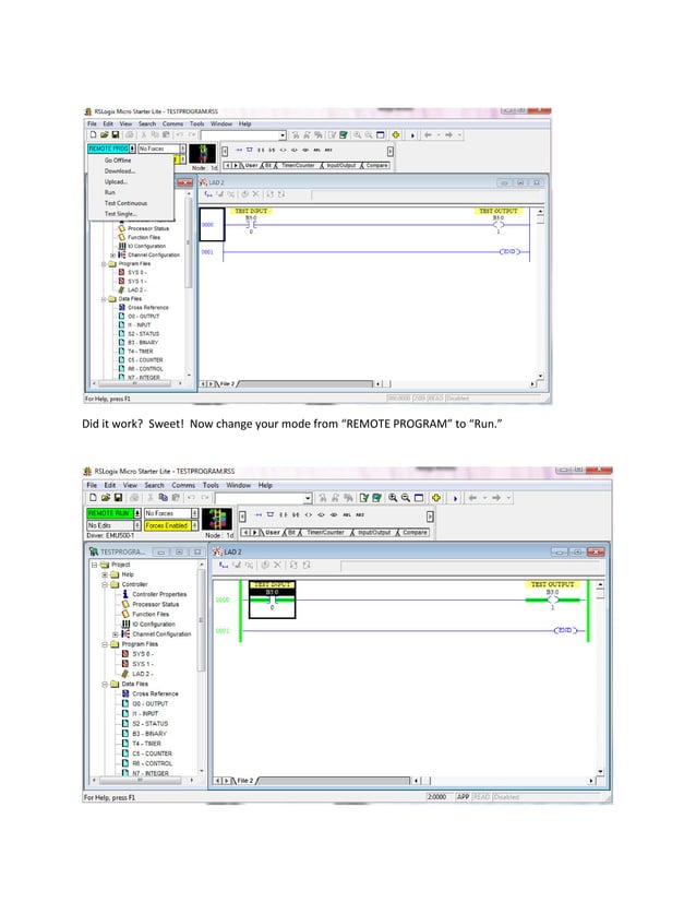 Plcprocedure Installing Rx Logix For Plc Ladder Logic Simulation Pdf