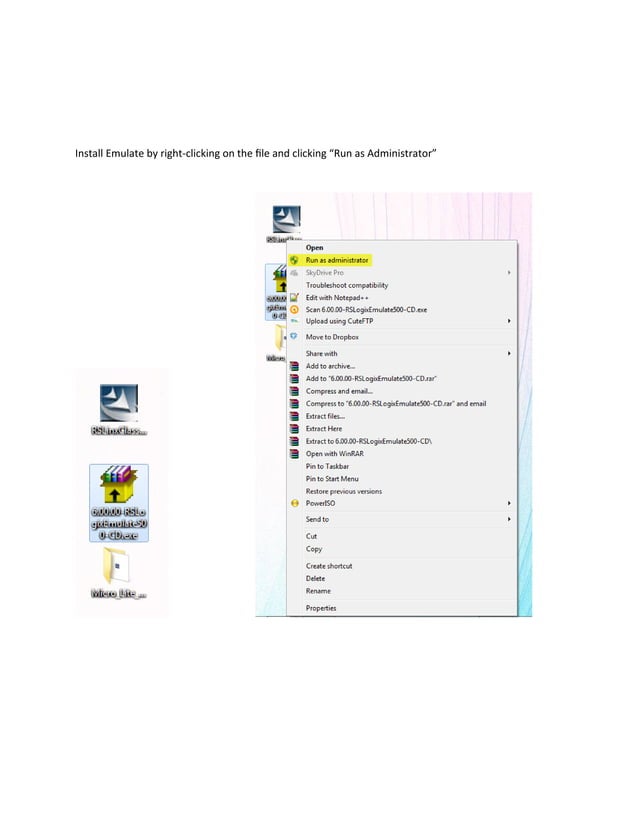 Plcprocedure Installing Rx Logix For Plc Ladder Logic Simulation Pdf