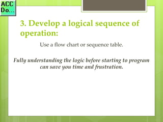 PLC Programming Example - Conveyor Reject (Shift Register) | PPTX