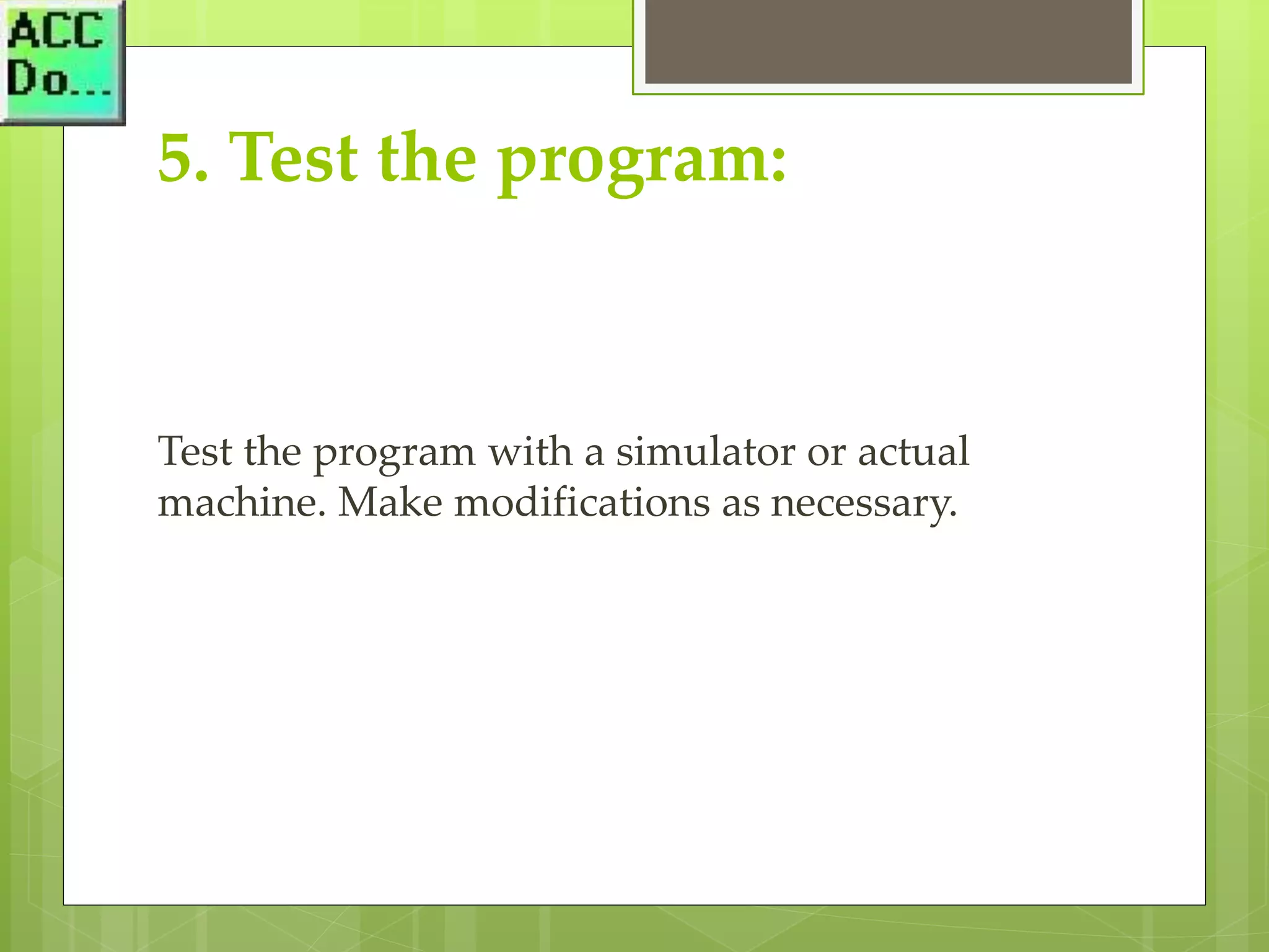 PLC programming example - Paint Spray | PPTX