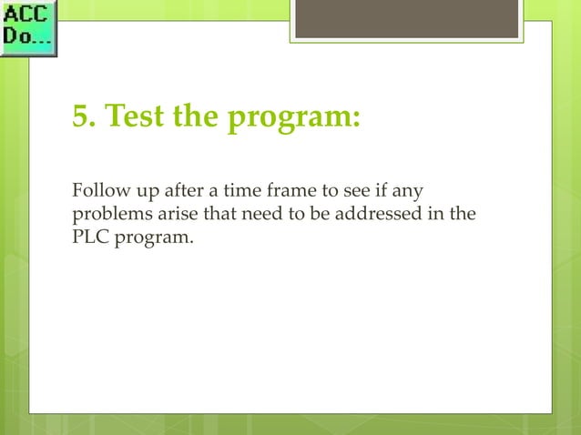 PLC programming example - Paint Spray | PPTX | Technology & Computing