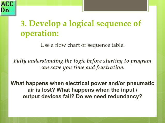 PLC programming example - Paint Spray | PPTX | Technology & Computing