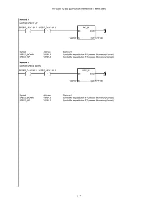 Plc project 3 | PDF