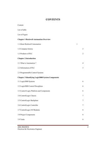 Plc report | PDF