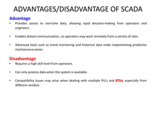 Basic understanding of PLC RTU DCS SCADA | PPTX