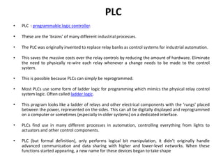 Basic understanding of PLC RTU DCS SCADA | PPTX