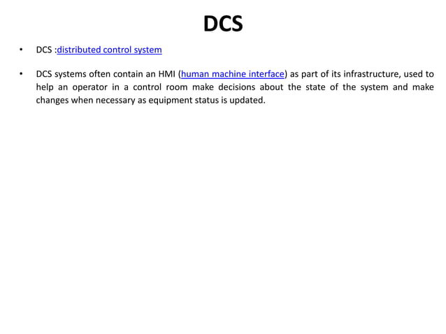 Basic understanding of PLC RTU DCS SCADA | PPTX | Operating Systems | Computer Software and ...