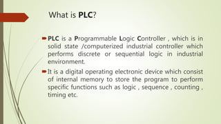 Basics of PLC | PPT