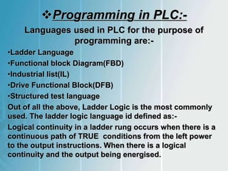 Plc scada details and comparison | PPT