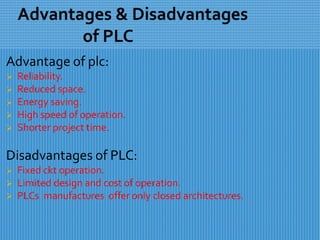 Plc scada by vishal kumar from niec delhi | PPT