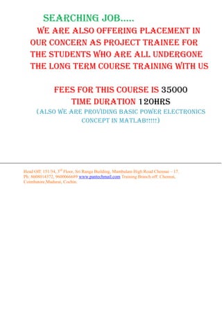 Plc & scada course details | DOCX