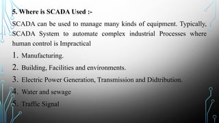 Industrial Automation(PLC & SCADA) Presentation | PPTX