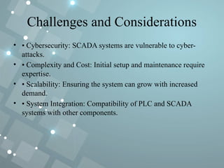 PLC AND SCADA (ENGINEERING WIDE AREA NETWORK TOPIC) | PPT