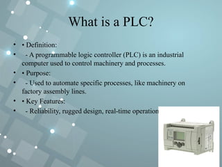 PLC AND SCADA (ENGINEERING WIDE AREA NETWORK TOPIC) | PPT