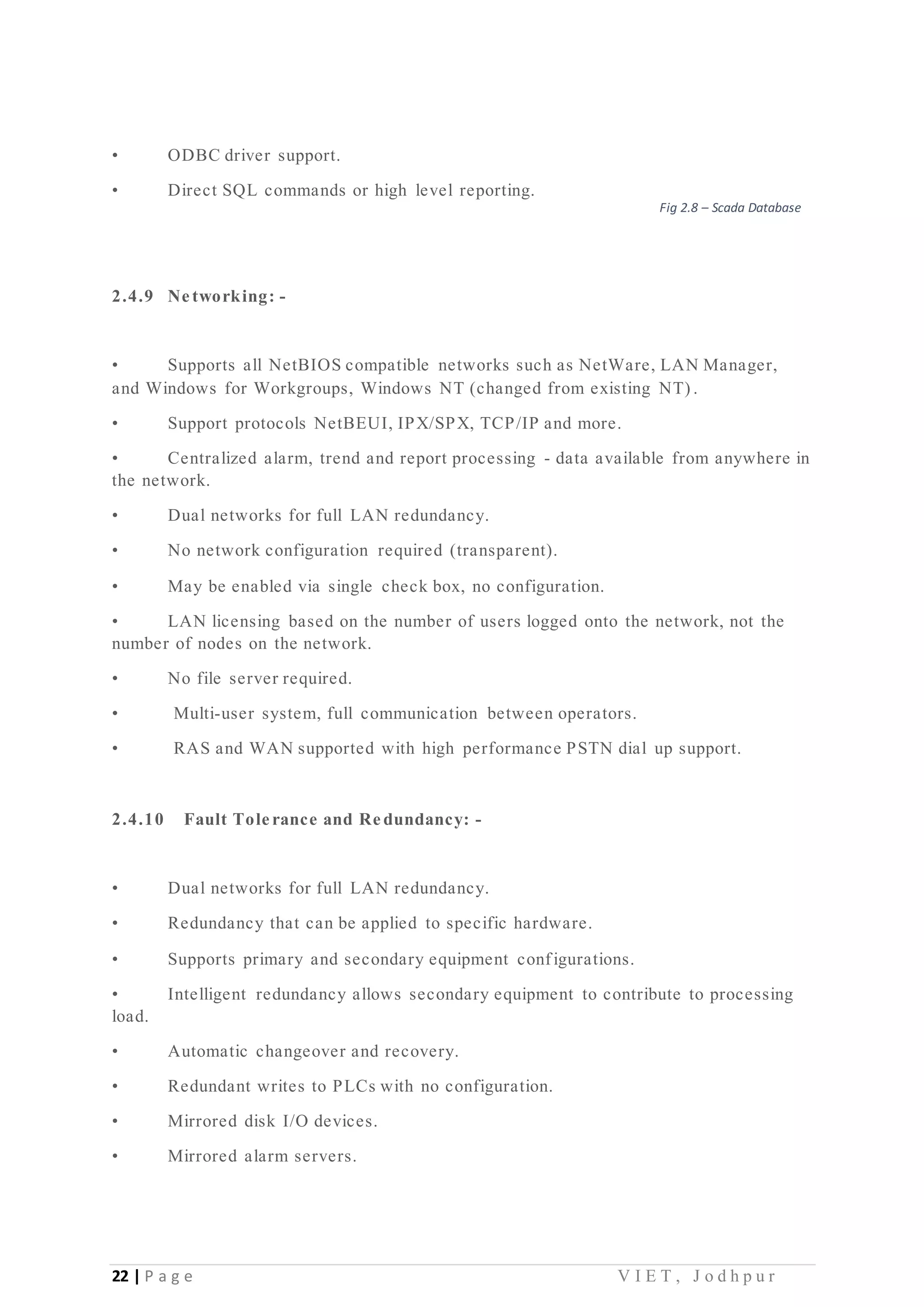 Plc & scada Training Report | DOCX