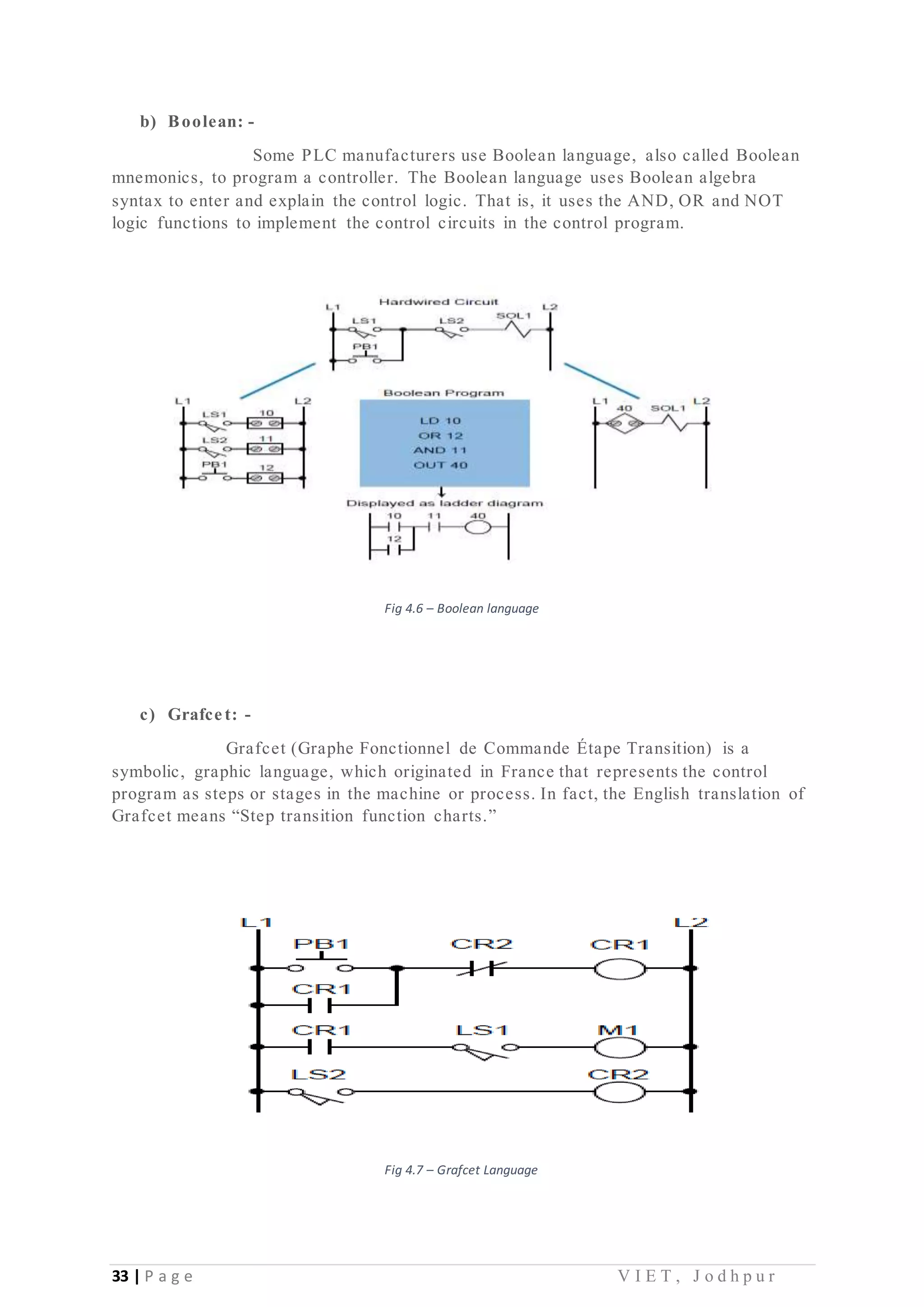 Plc & scada Training Report | DOCX