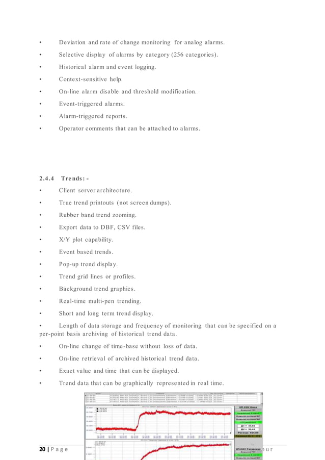 Plc & scada Training Report | DOCX
