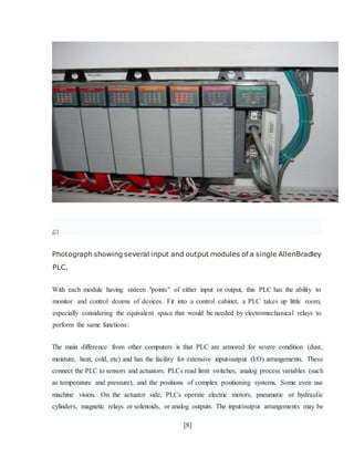 Plc & Scada report 3 | PDF