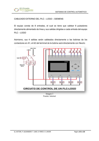 PROYECTO DE SEMÁFORO CON PLC - FUNCIÓN PACHACUTEC | PDF