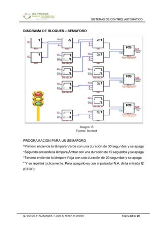 PROYECTO DE SEMÁFORO CON PLC - FUNCIÓN PACHACUTEC | PDF