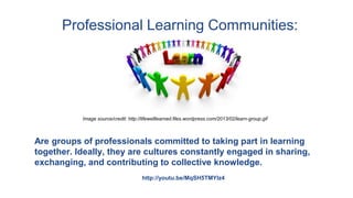 PLC /PLN Structure: An Illustration of learning community development ...