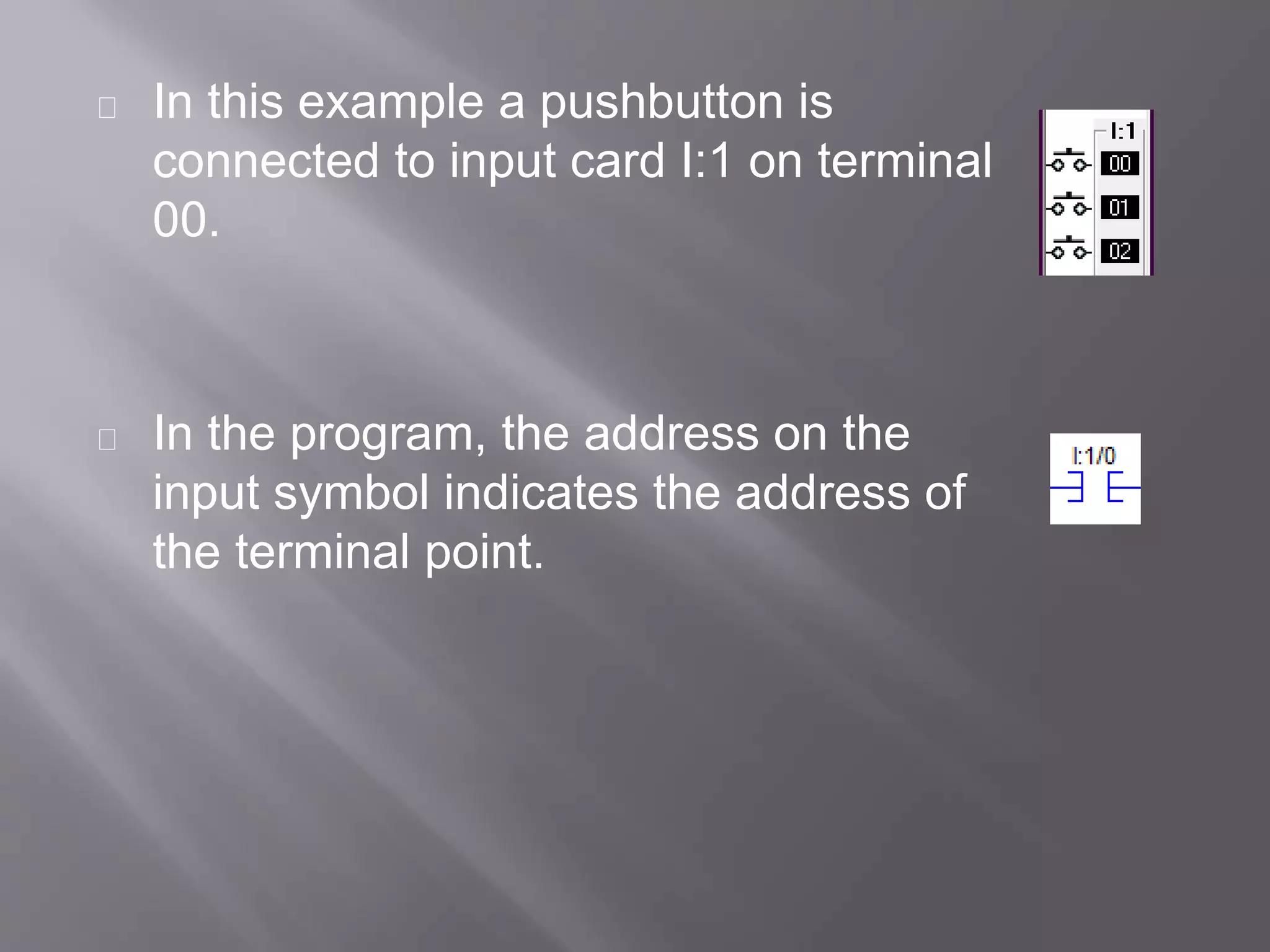 Basic PLC Symbols and Addresses in LogixPro | PPTX