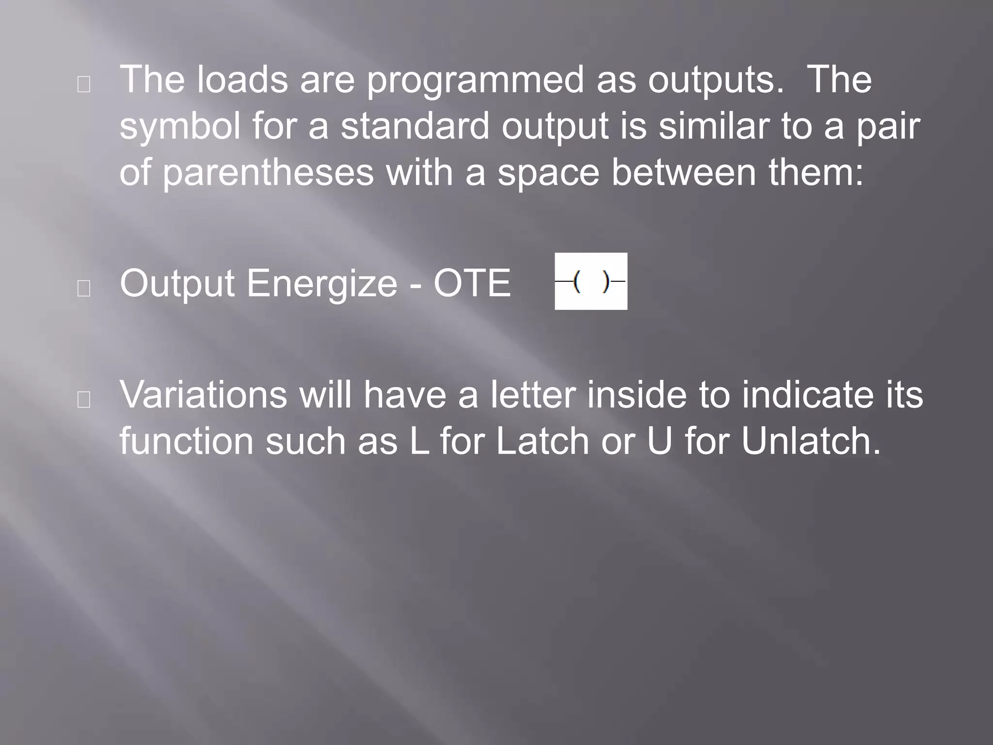 Basic PLC Symbols and Addresses in LogixPro | PPTX