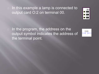 Basic PLC Symbols and Addresses in LogixPro | PPTX