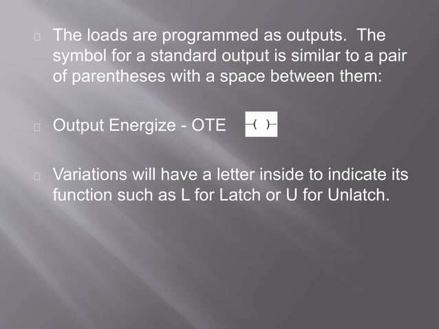 Basic PLC Symbols and Addresses in LogixPro | PPTX | Computer ...