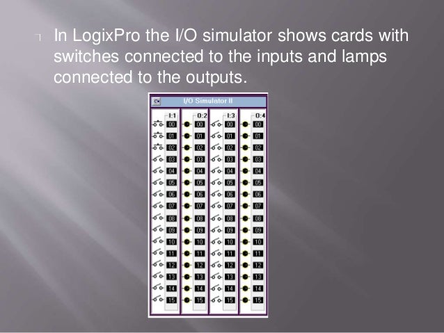 Logixpro 500 plc simulator unlock code - nolfhomepage