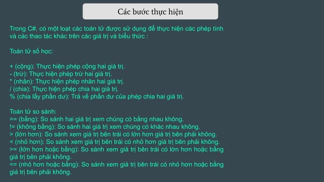 PLCTech Giáo trình CSharp PLCTech Giáo trình CSharp | PPT