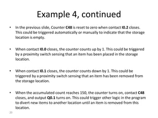 Logic and Distributed Control Systems (PLC timer and counter).pptx