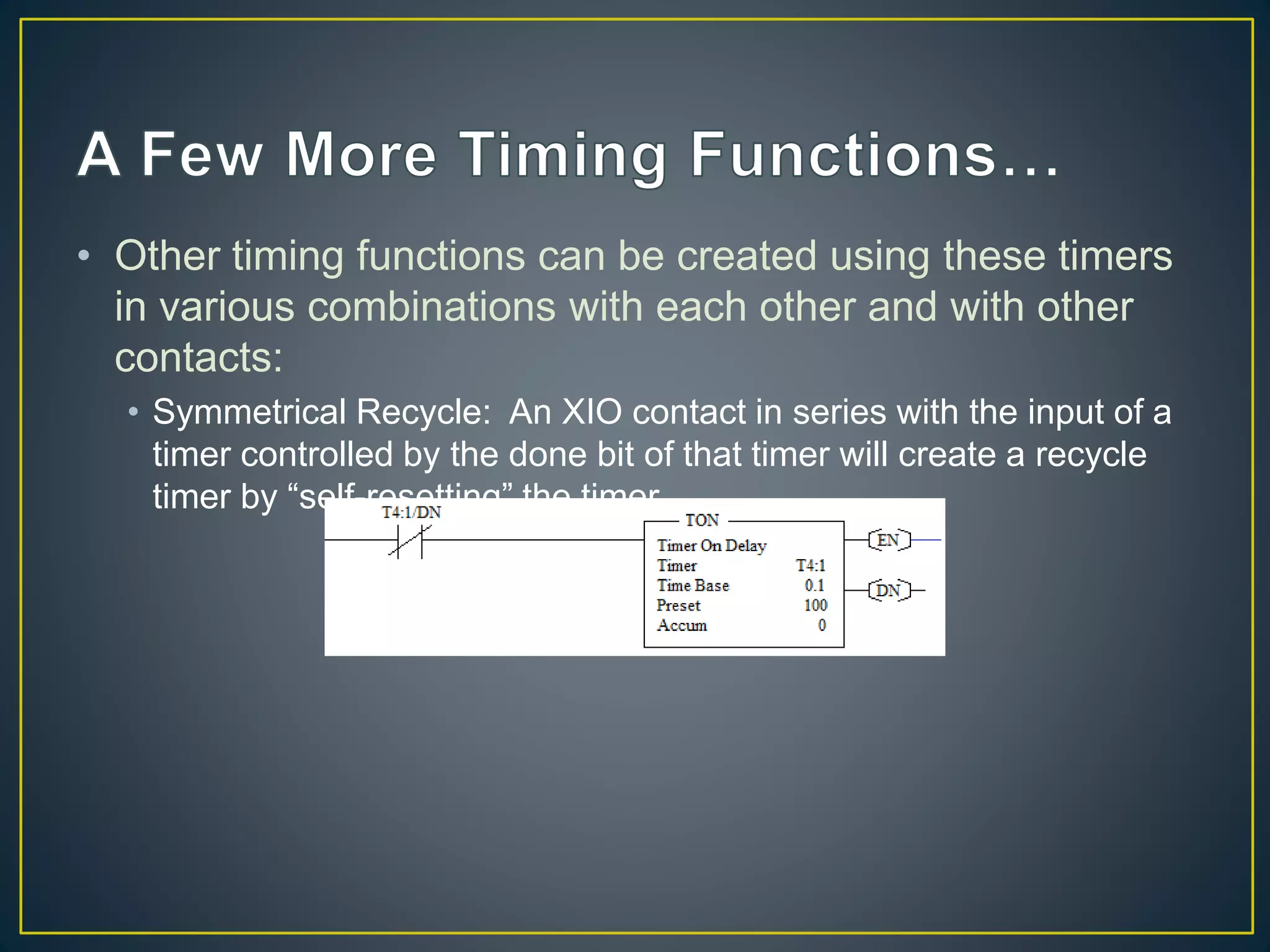 Plc timers | PDF