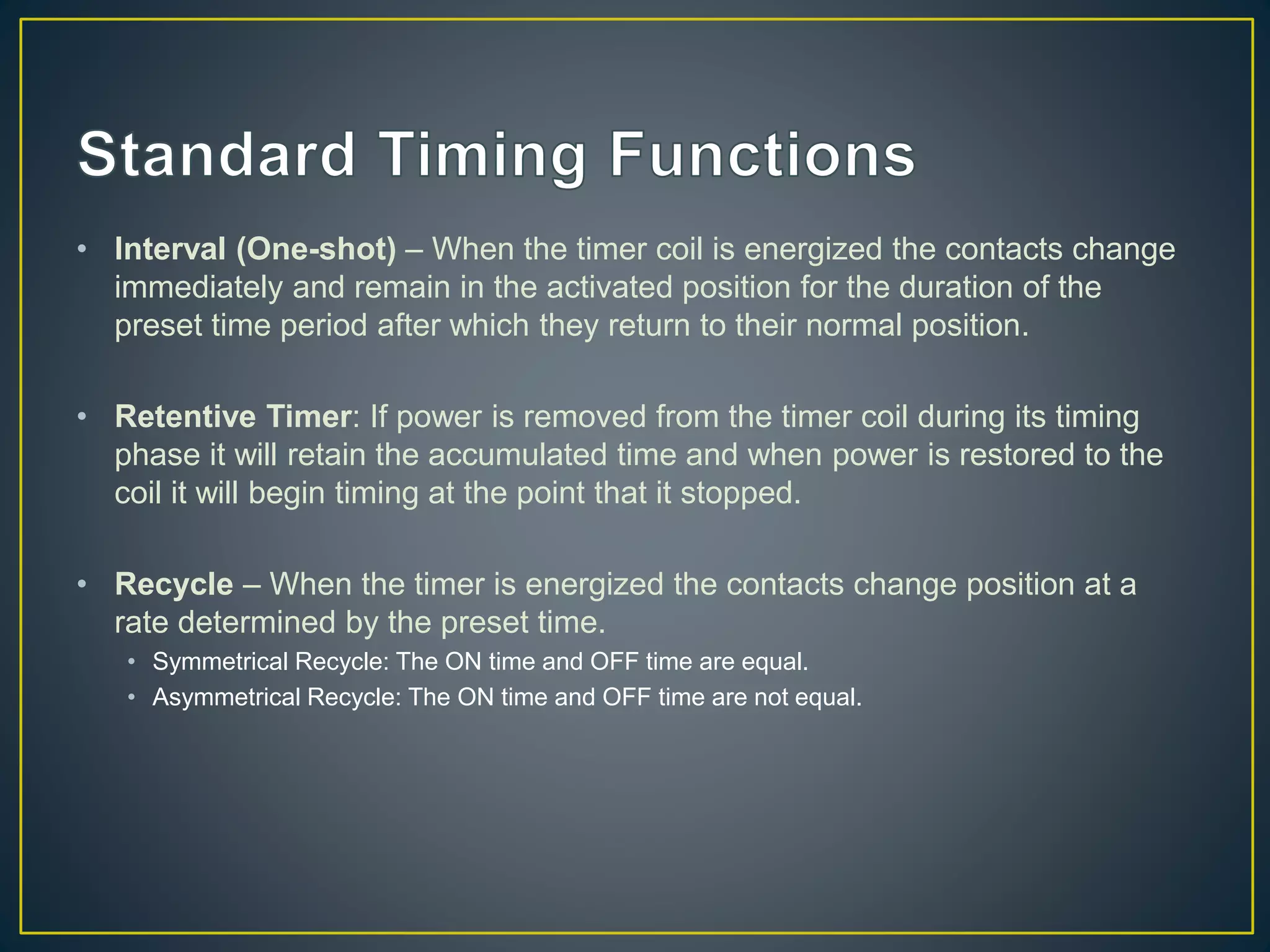 Plc timers | PDF