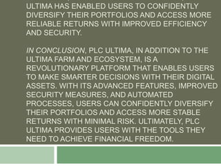 PLC Ultima | PPTX