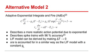 Modeling Stochasticity and Gap Junction Dynamics: Integrate and Fire Model | PPT