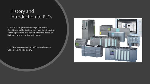 PLC Workshop session for learning principles of ladder logic | PPT