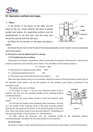 PLD Hydraulic Bolt Tensioner User Manual | PDF