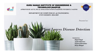 PLD.pptx is the plant disease detection ppt | PPT