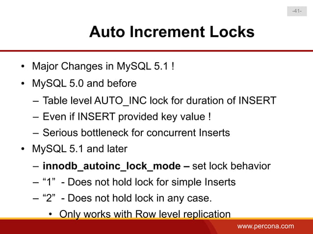 Pldc2012 innodb architecture and internals | PPT