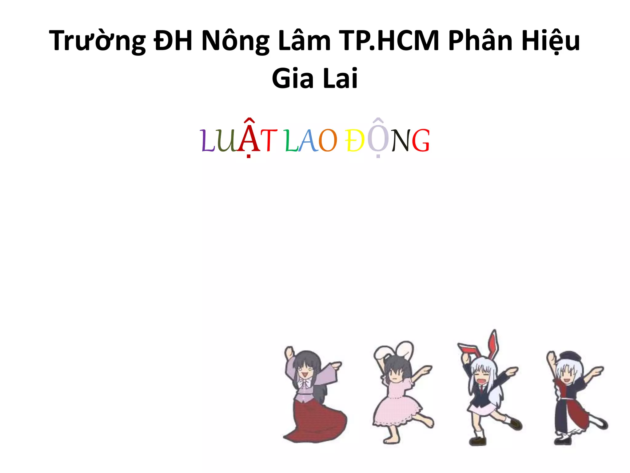 luat lao dong | PPT