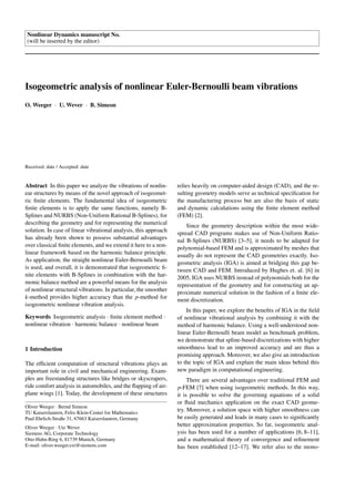 Isogeometric_analysis_of_nonlinear_Euler-Bernoulli_beam_vibrations.pdf