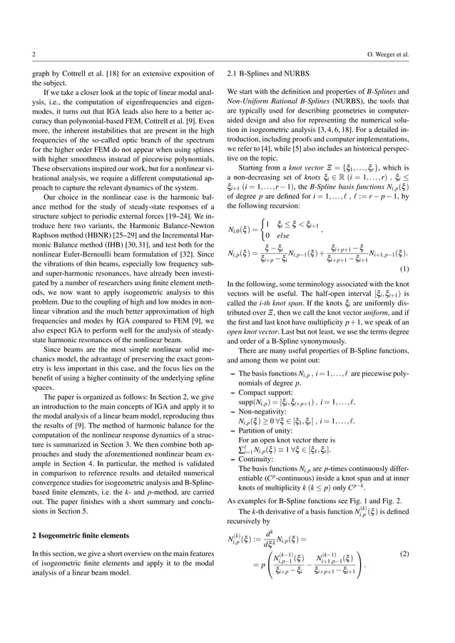 Isogeometric Analysis Of Nonlinear Euler Bernoulli Beam Vibrations Pdf