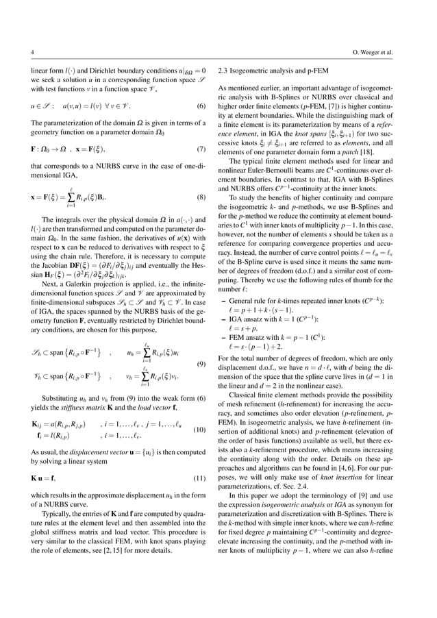 Isogeometric Analysis Of Nonlinear Euler Bernoulli Beam Vibrations Pdf