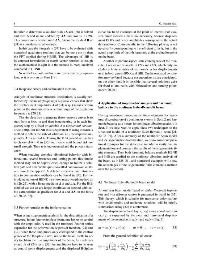 Isogeometric Analysis Of Nonlinear Euler Bernoulli Beam Vibrations Pdf