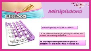 Píldora anticonceptiva | PPTX